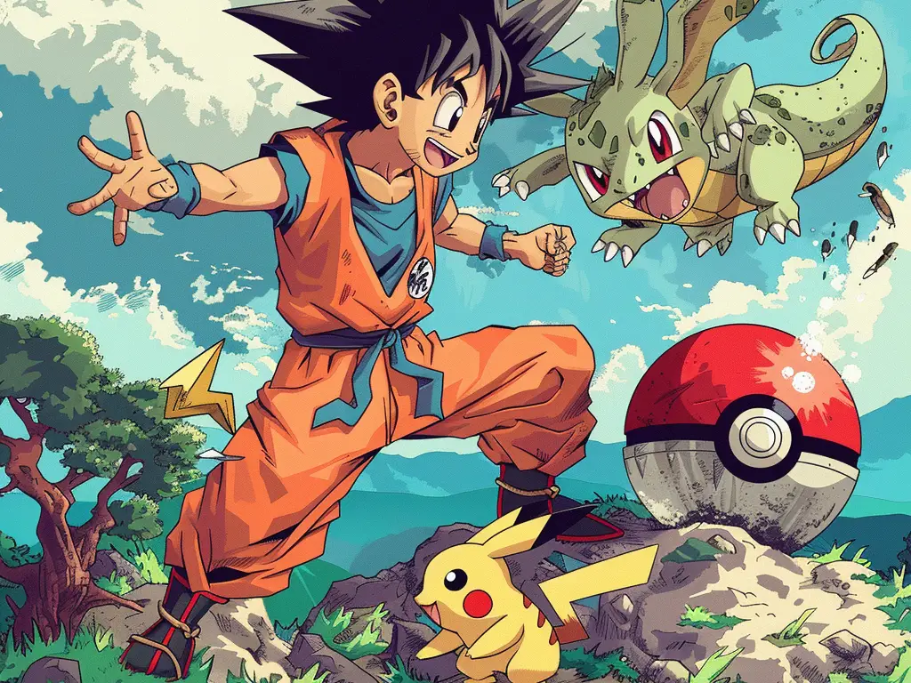 Héritage de Dragon Ball dans Pokémon